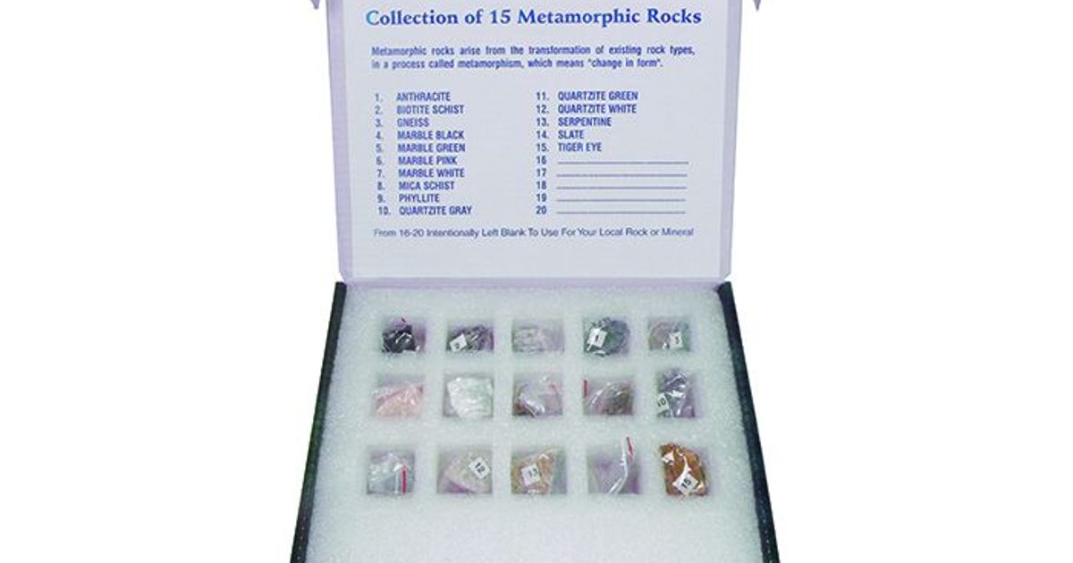Metamorphic Rock Set