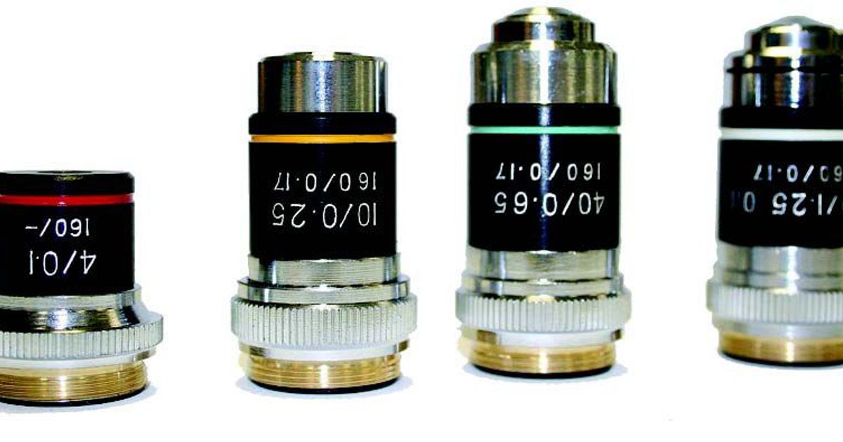 DIN Achromatic Objectives