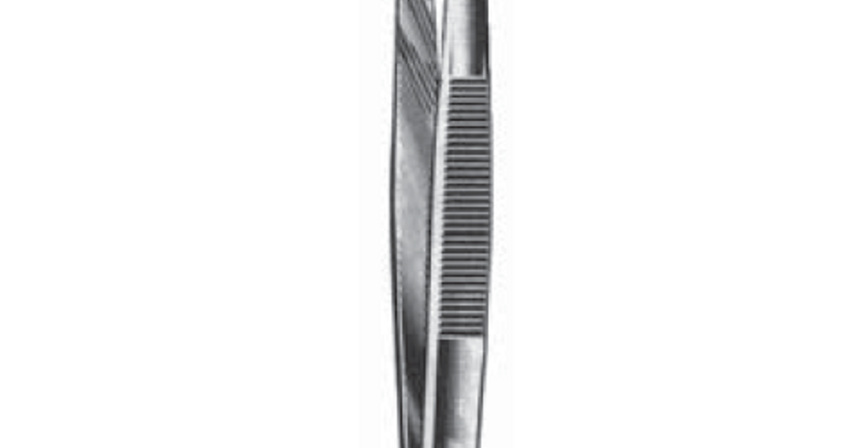Straight Dressing Forceps 11.5cm