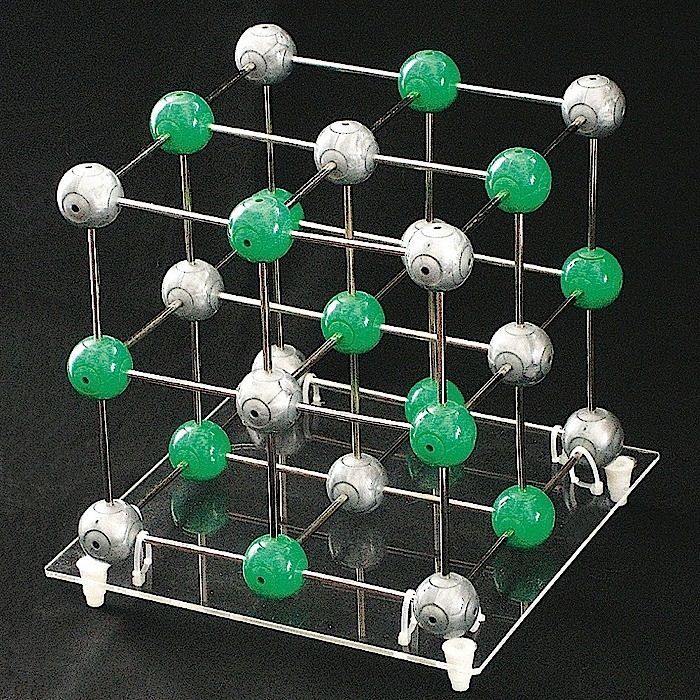 Sodium Chloride Crystal Model