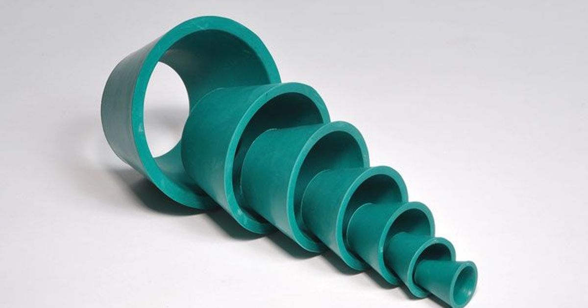 Filter Adapter Set of 7, Synthetic Rubber