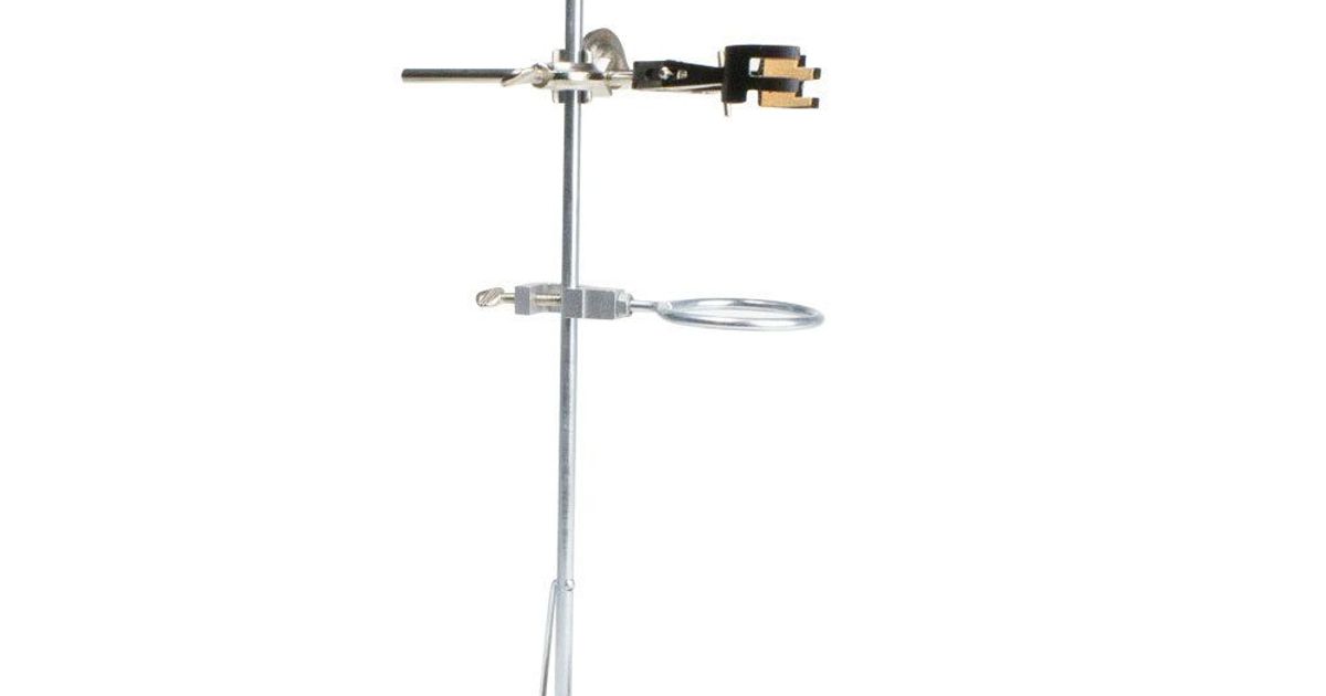 Deluxe Metalware Kit | Lab Stand with Cast Iron Base