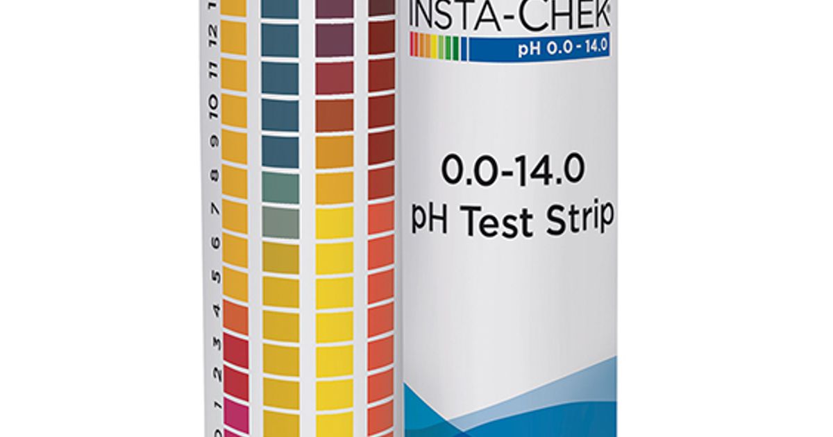 Multipoint pH Test Strips 0–14 – 100 Strips per Bottle – Accurate & Easy