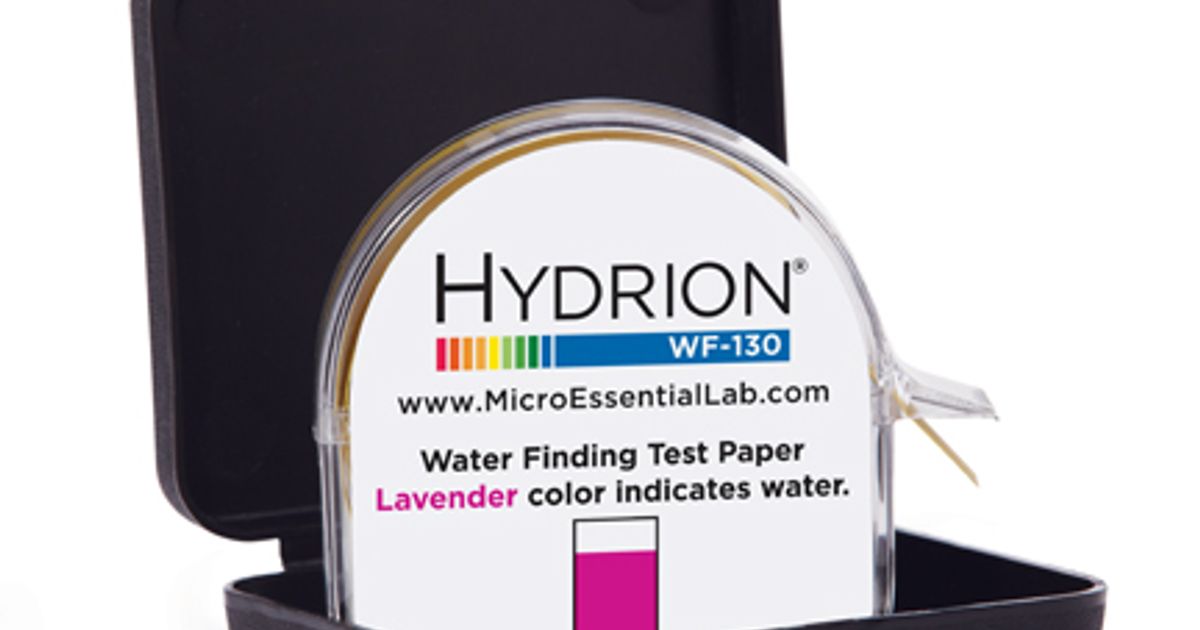 Ph Strips Water Finder Test Paper Roll - Detect Water In Gasoline ...
