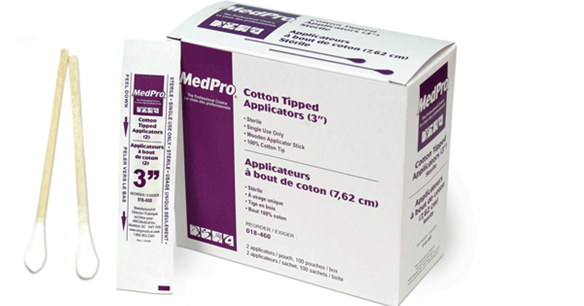 MedPro Sterile Cotton Tipped Applicator