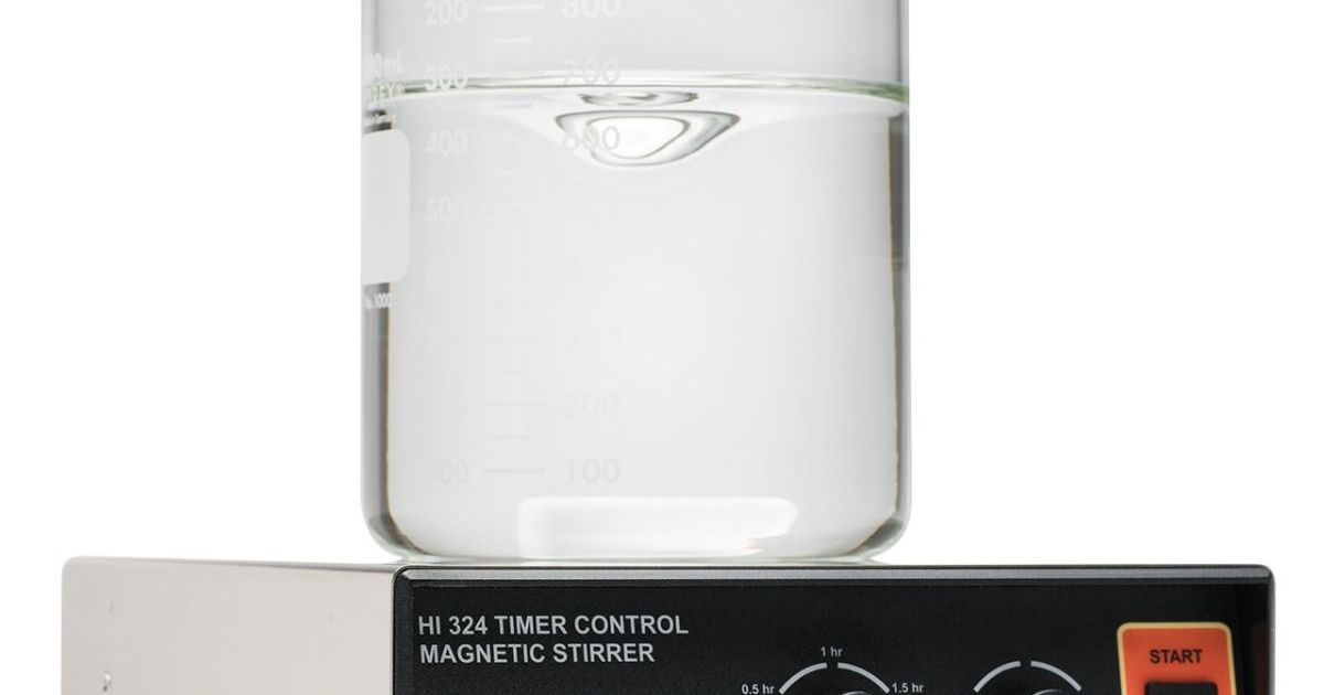 Timer Controlled Stainless Steel Cover Mini-Stirrer with Tachometer