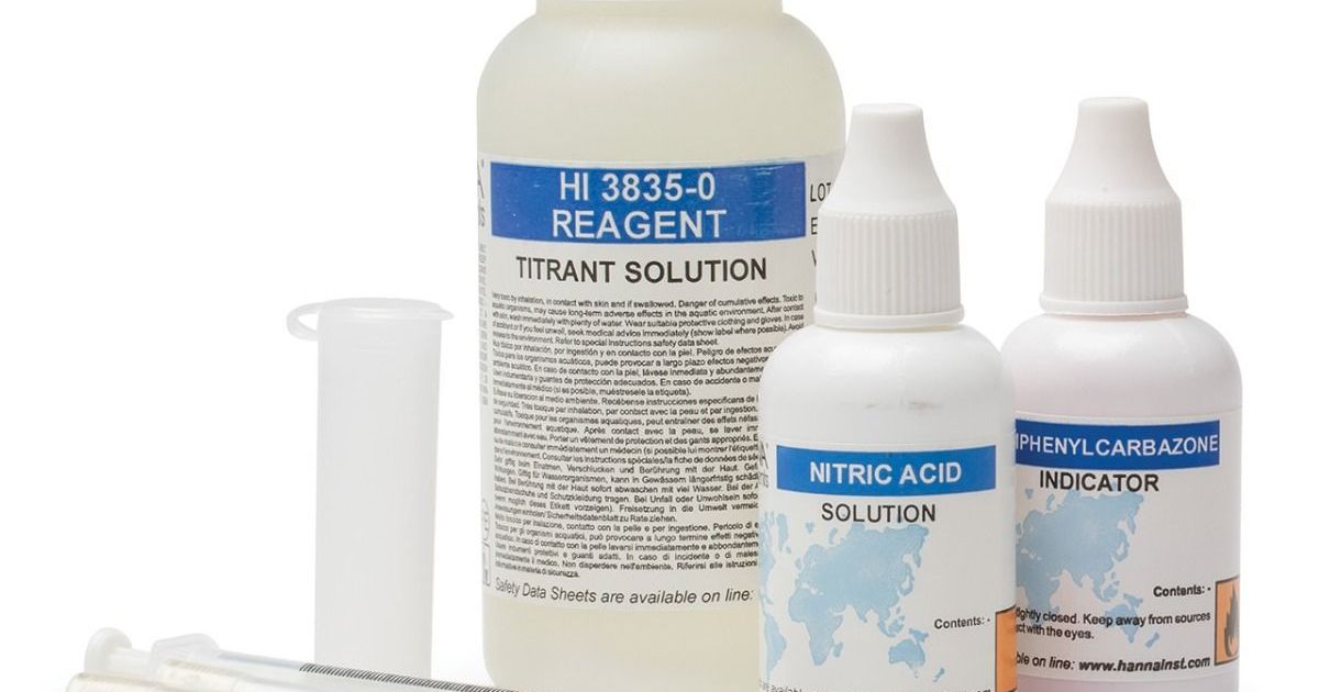 Kit de test chimique de salinité - HI3835