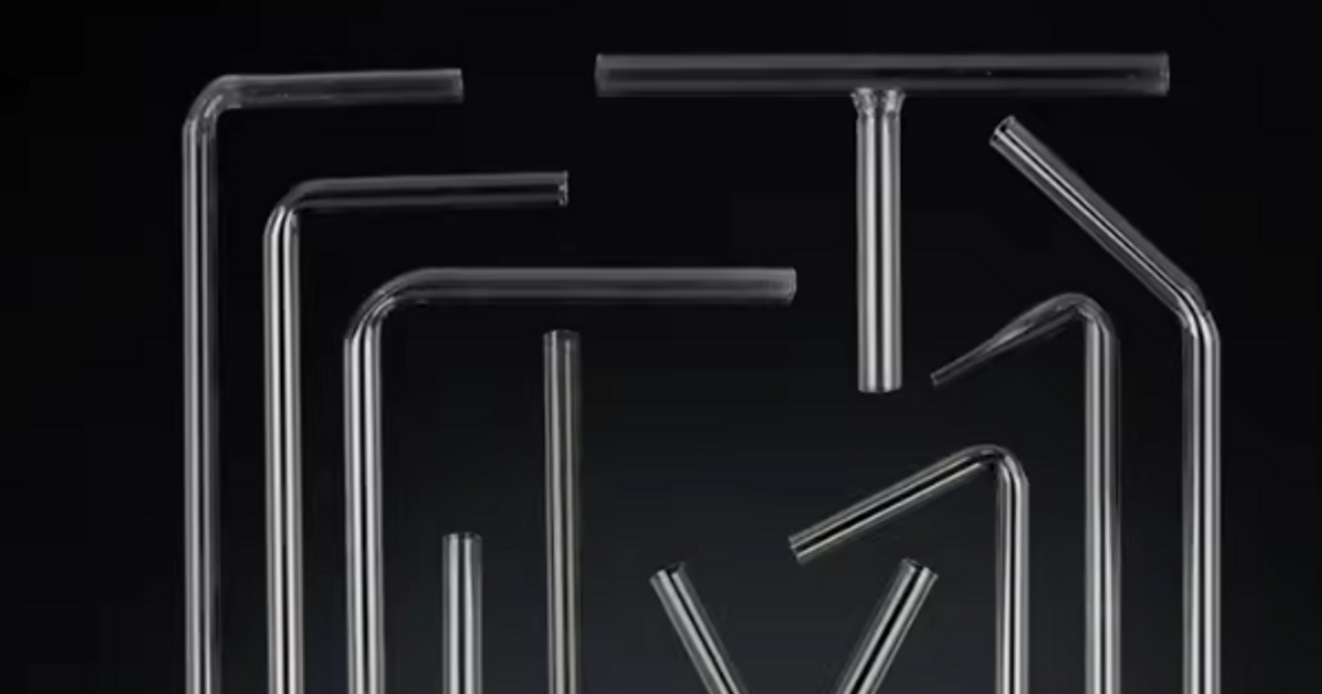 Glass distribution tubes — Straight, L, Y, T — Lot 2