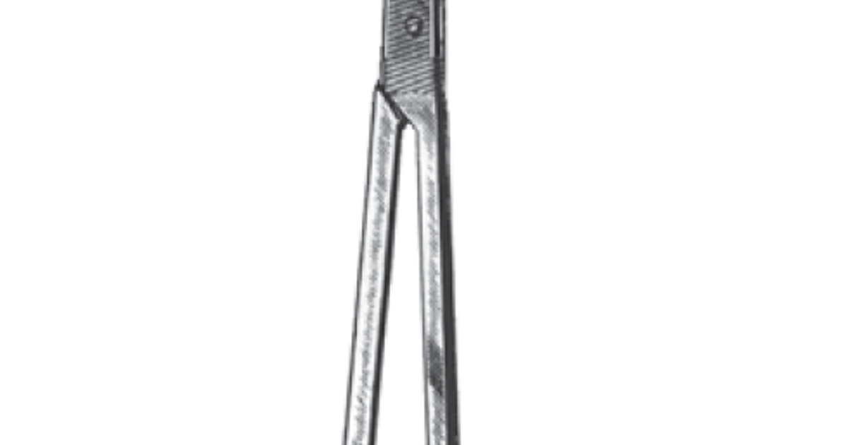 Iris scissors, angular,11.5