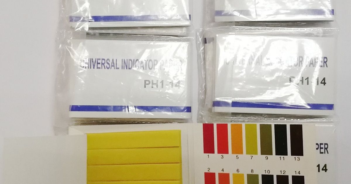 Indicator paper PH 1-14, Universal ph paper