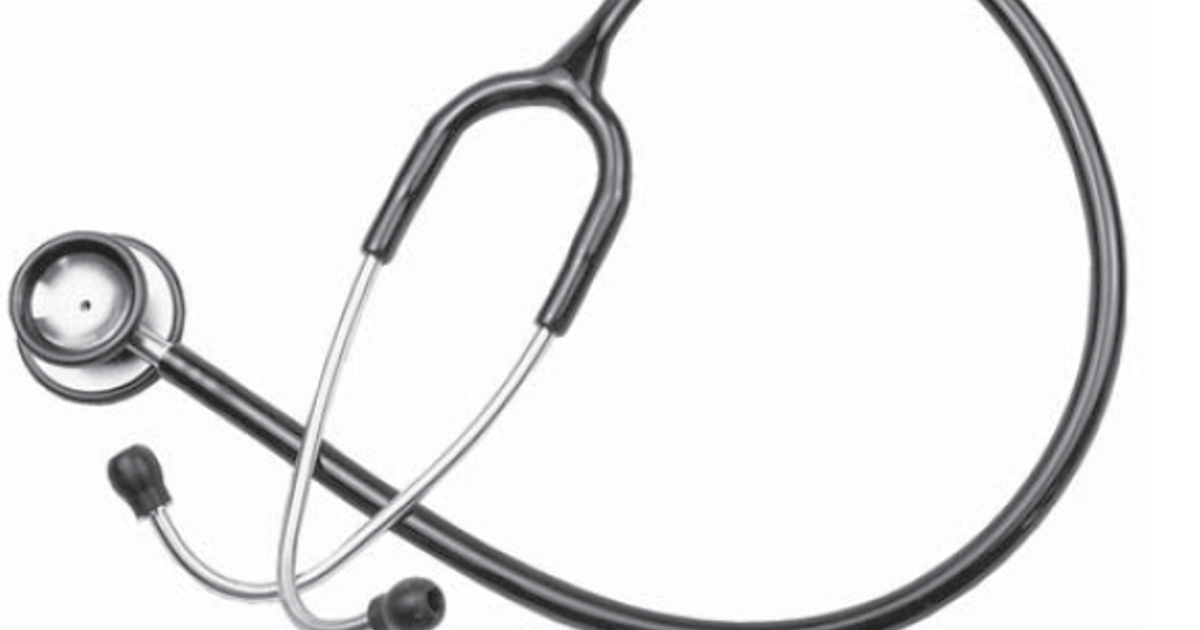 DOUBLE HEAD STETHOSCOPE WITH STAINLESS STEEL CHEST