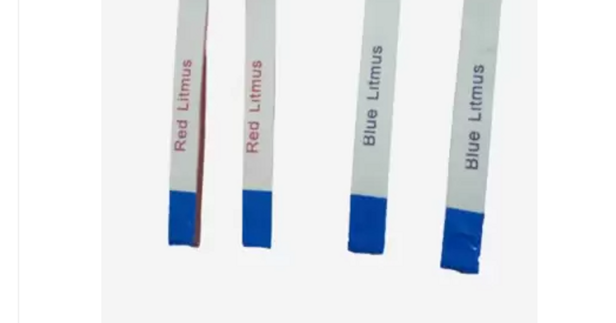 Litmus test strips