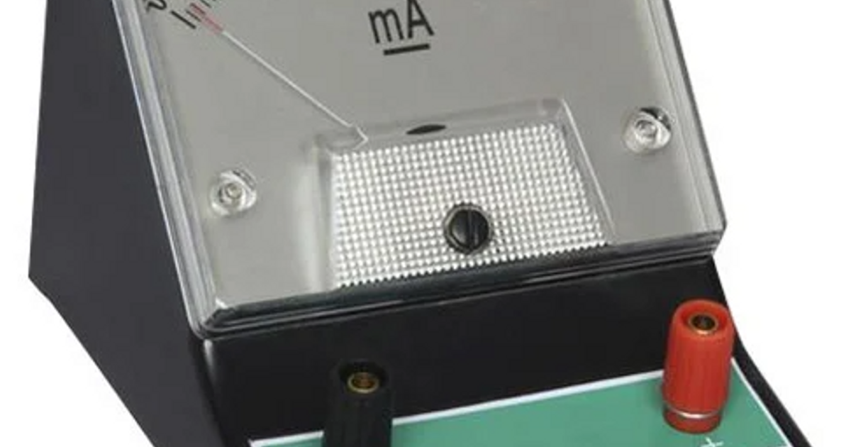 DC moving coil ammeter 0-500 MA Ammeter