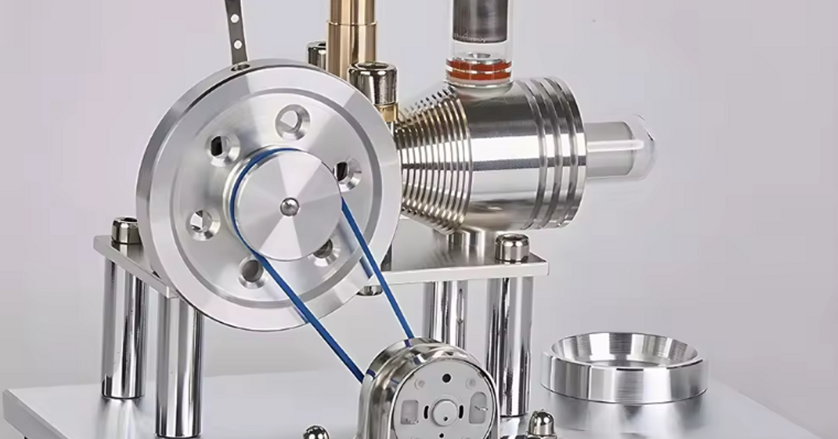 High Quality Steam Engine Model Toy Mini Stirling Engine Building Kit ...