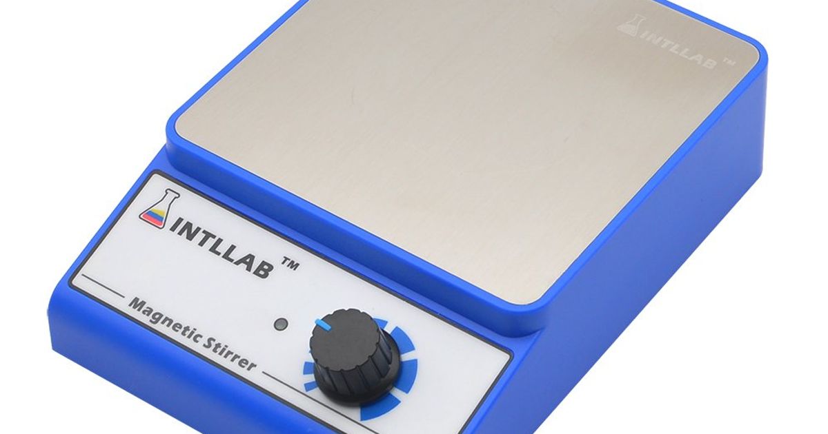 INTLLAB Stainless Steel Magnetic Stirrer with Stirring Bar (Without ...