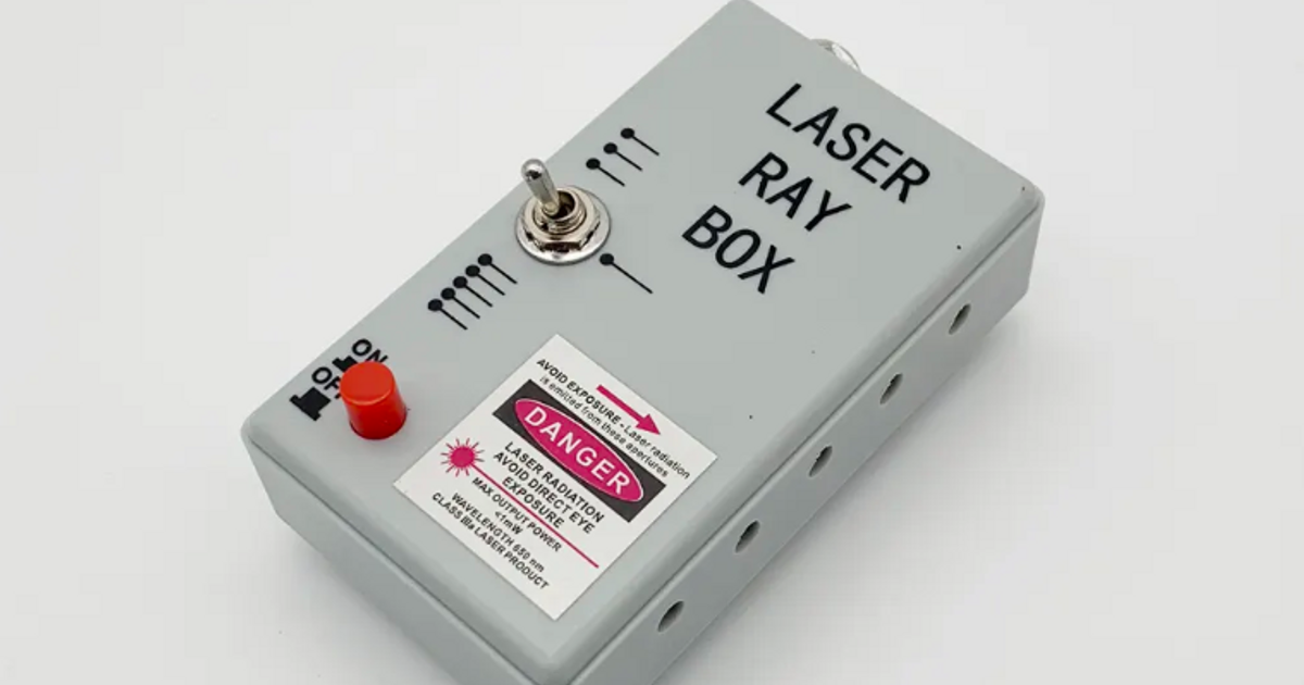 Laser Ray Box – Multi-Beam Optical Physics Experiment Tool