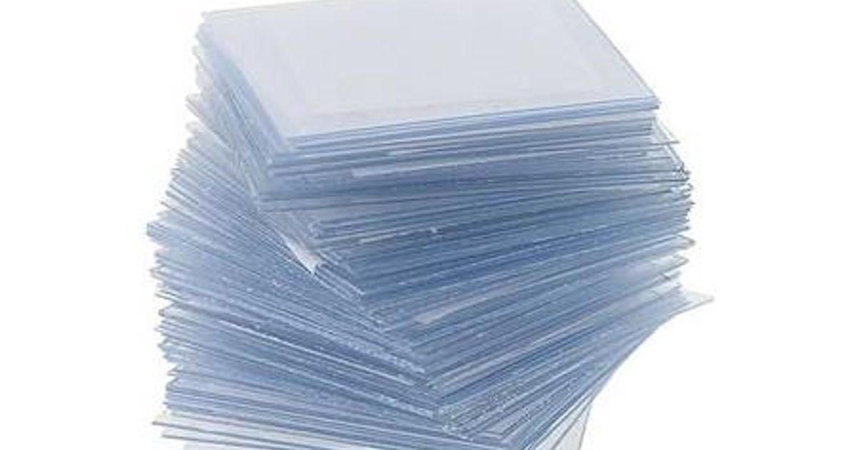 plastic protective slides for microscope slides