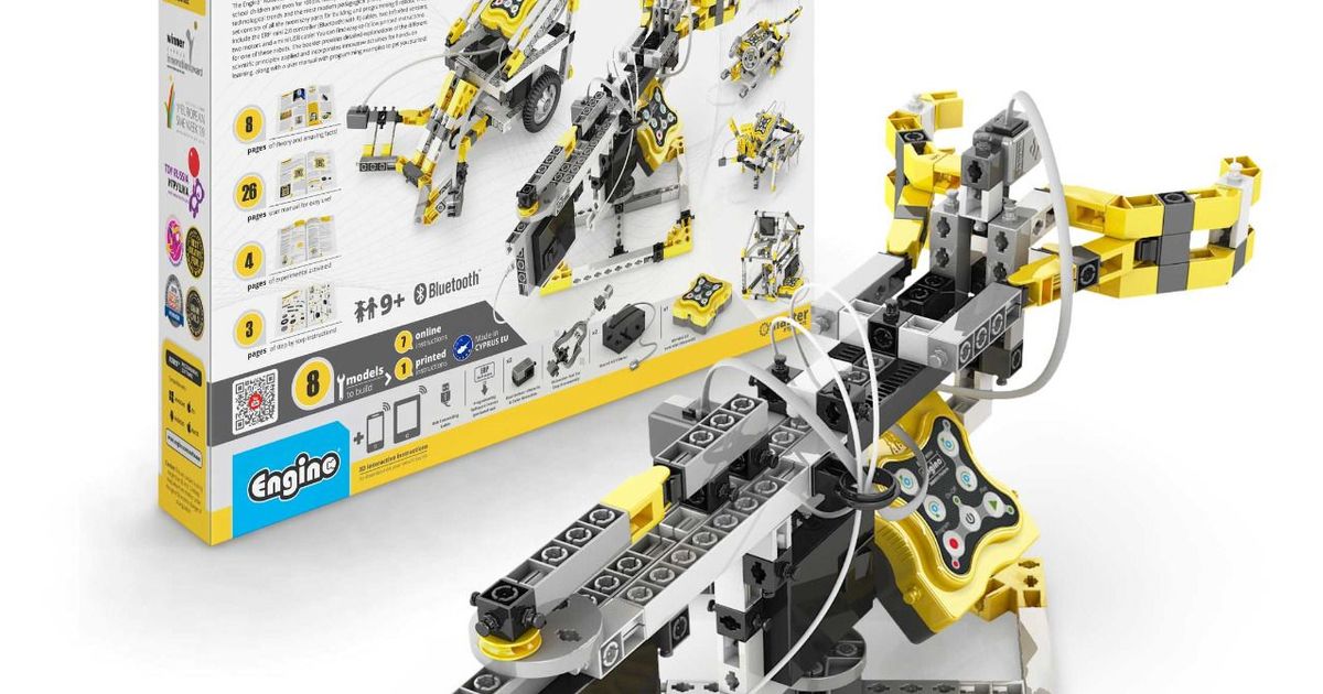 Engino® STEM Robotics ERP Mini Set – Build & Program Robots