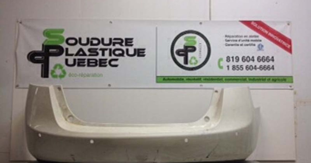 PARE-CHOCS ARRIÈRE NISSAN ROGUE 2012 BLANC 100247