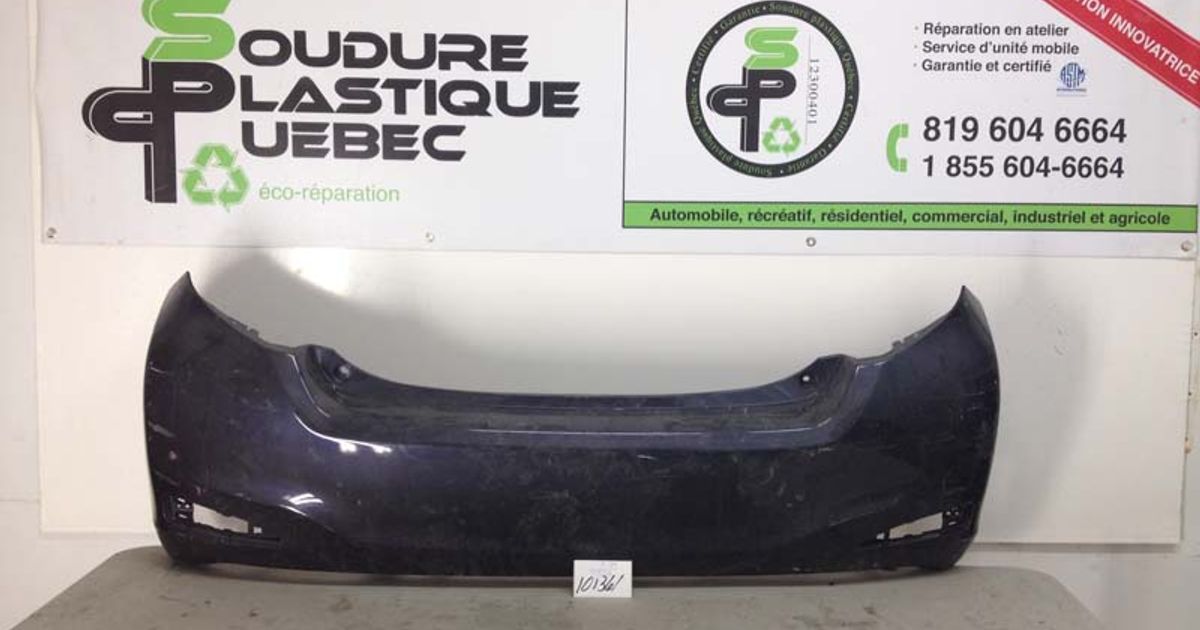 PARE-CHOCS ARRIÈRE TOYOTA YARIS 2012 MAUVE 101361