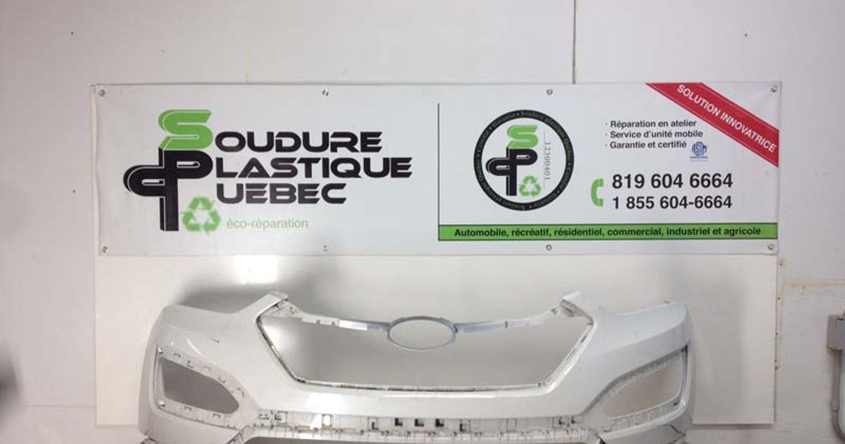 PARE-CHOCS AVANT HYUNDAI SANTA FE 2014 BLANC 101205
