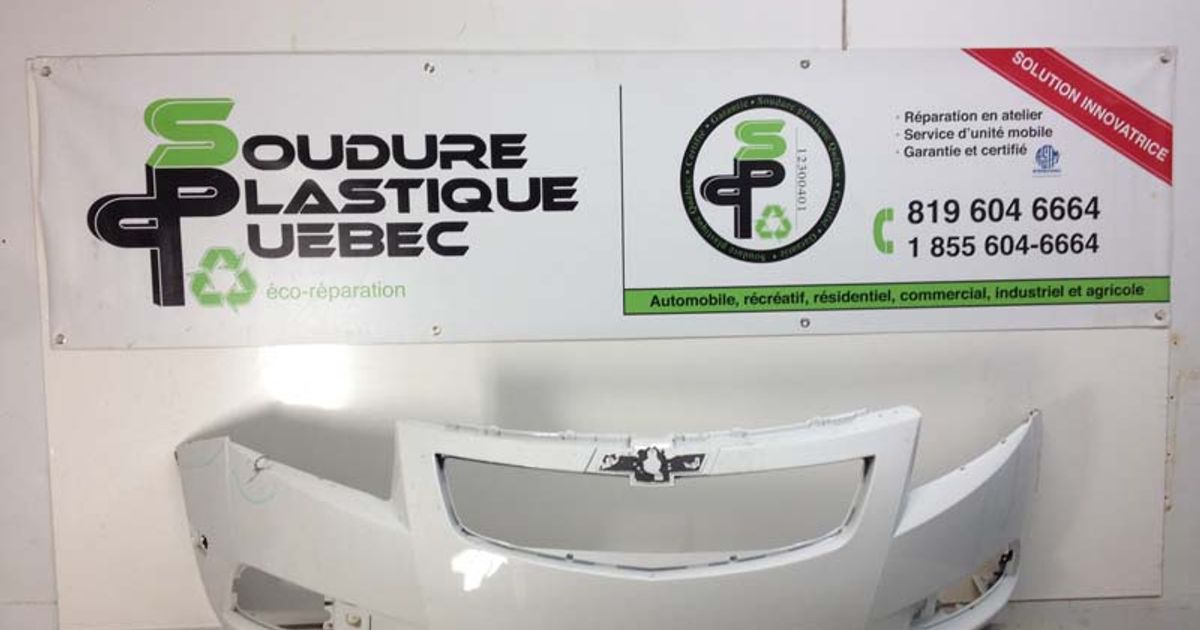 PARE-CHOCS AVANT CHEVROLET CRUZE 2014 BLANC 100706