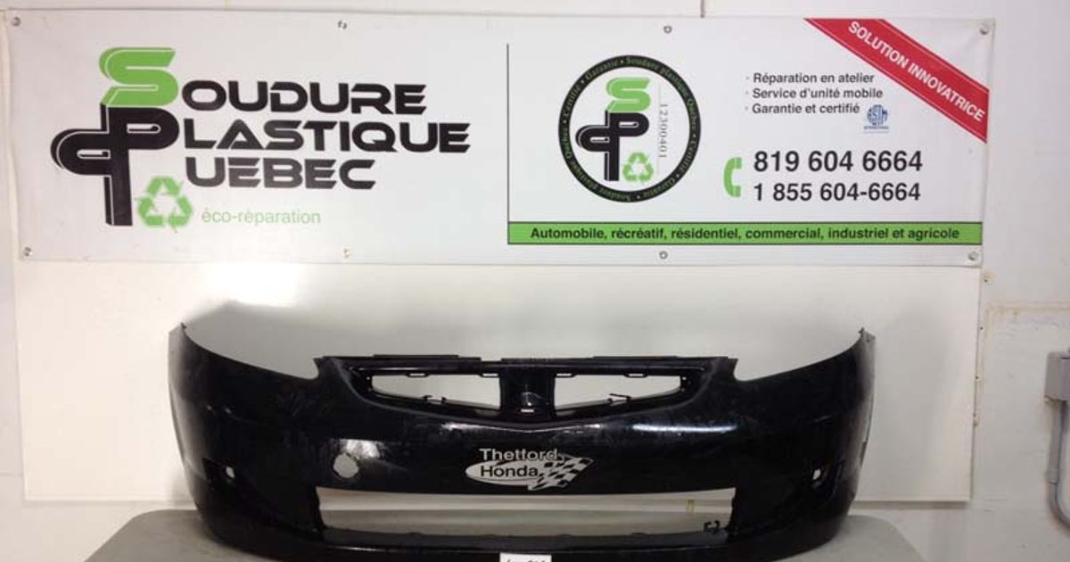 PARE-CHOCS AVANT HONDA FIT 2008 NOIR 100906