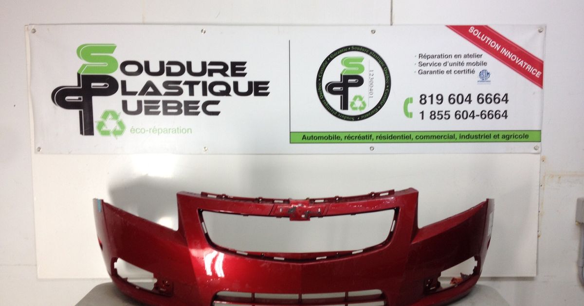 PARE-CHOCS AVANT CHEVROLET CRUZE 2014 ROUGE 100928