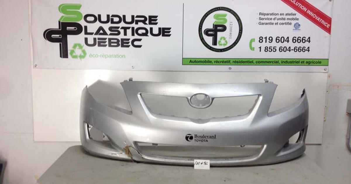 PARE-CHOCS AVANT TOYOTA COROLLA 2010 GRIS 100656