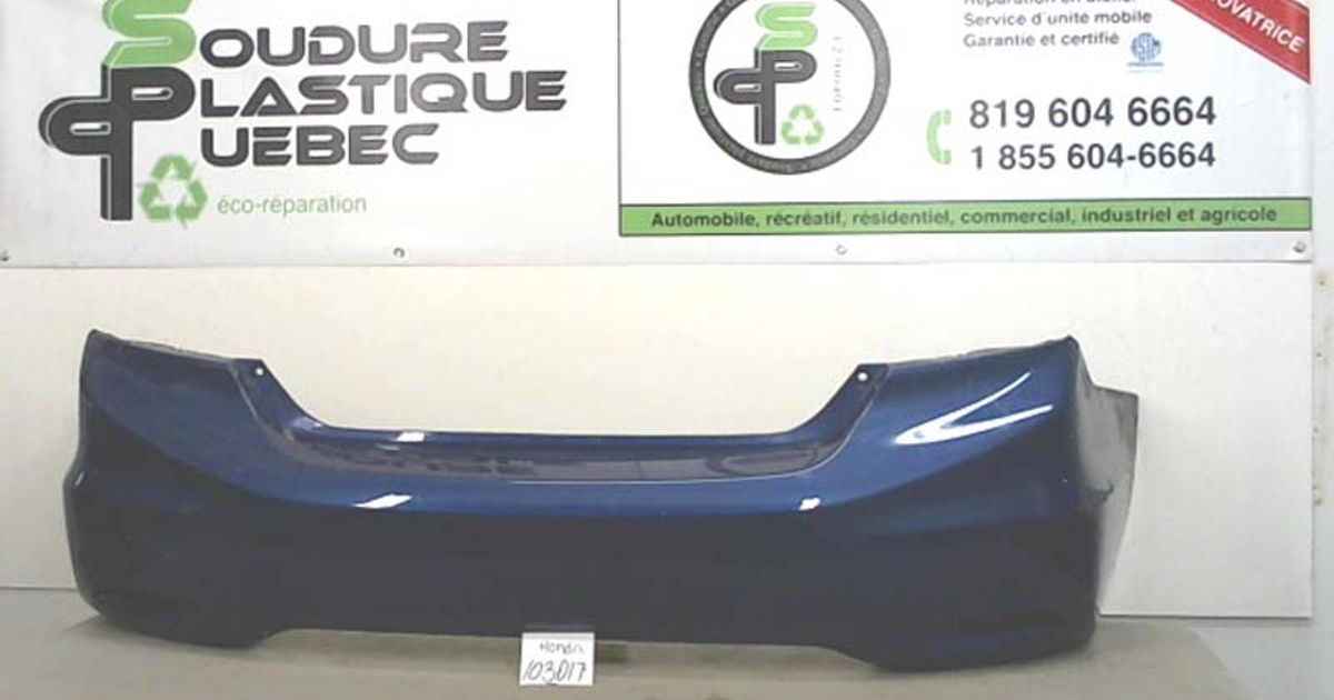 PARE-CHOCS ARRIÈRE HONDA CIVIC 2014 BLEU 103017