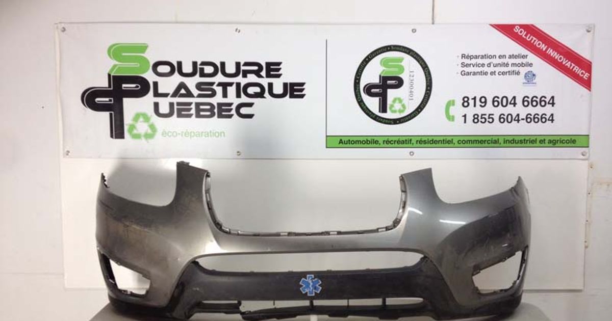 PARE-CHOCS AVANT HYUNDAI SANTA FE 2012 GRIS CHARCOAL 101006