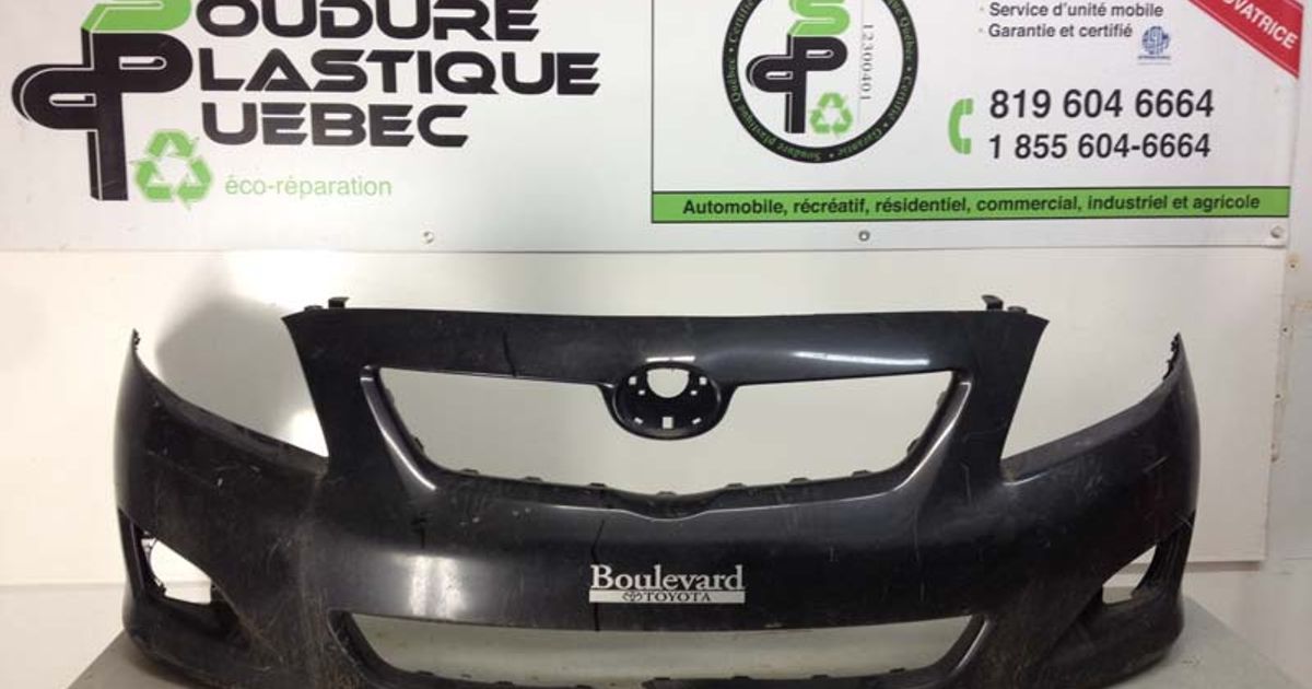 PARE-CHOCS AVANT TOYOTA COROLLA 2010 GRIS CHARCOAL 100653