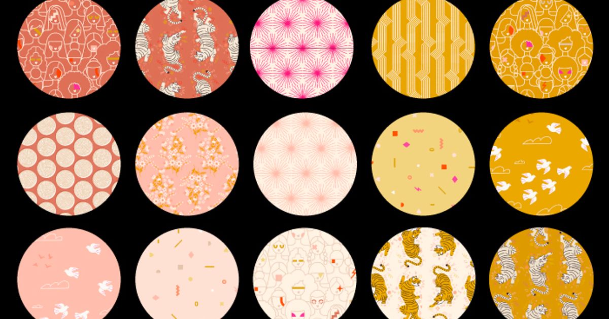 Sunbeam collection by the meter