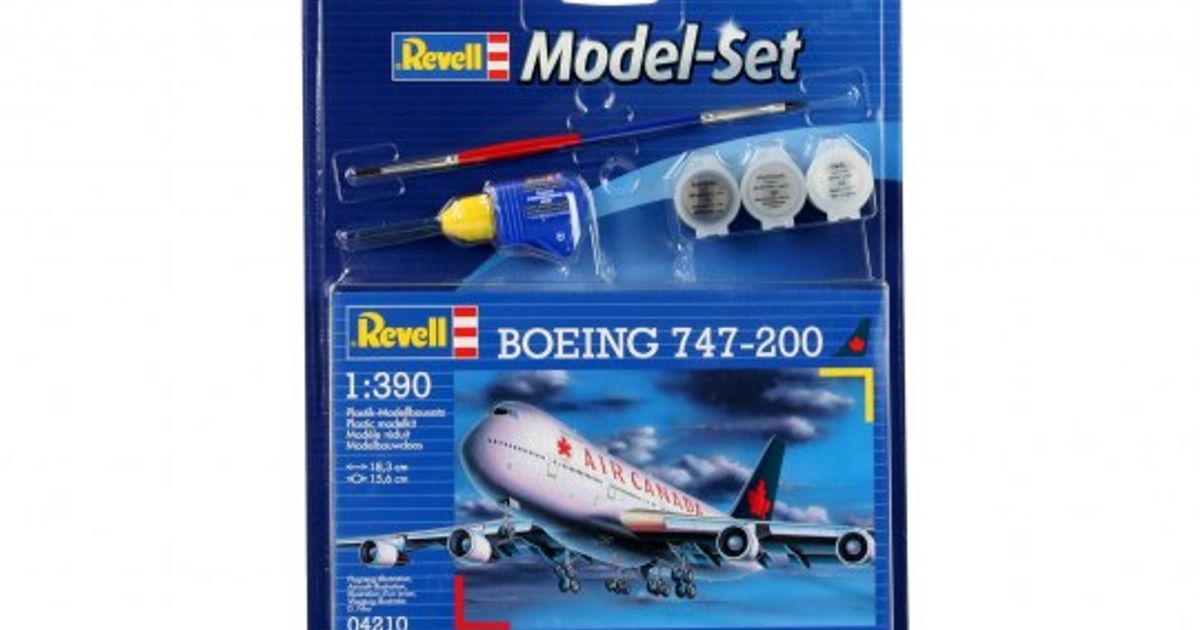 REVELL 4210 Model Set Boeing 747-200 1/390