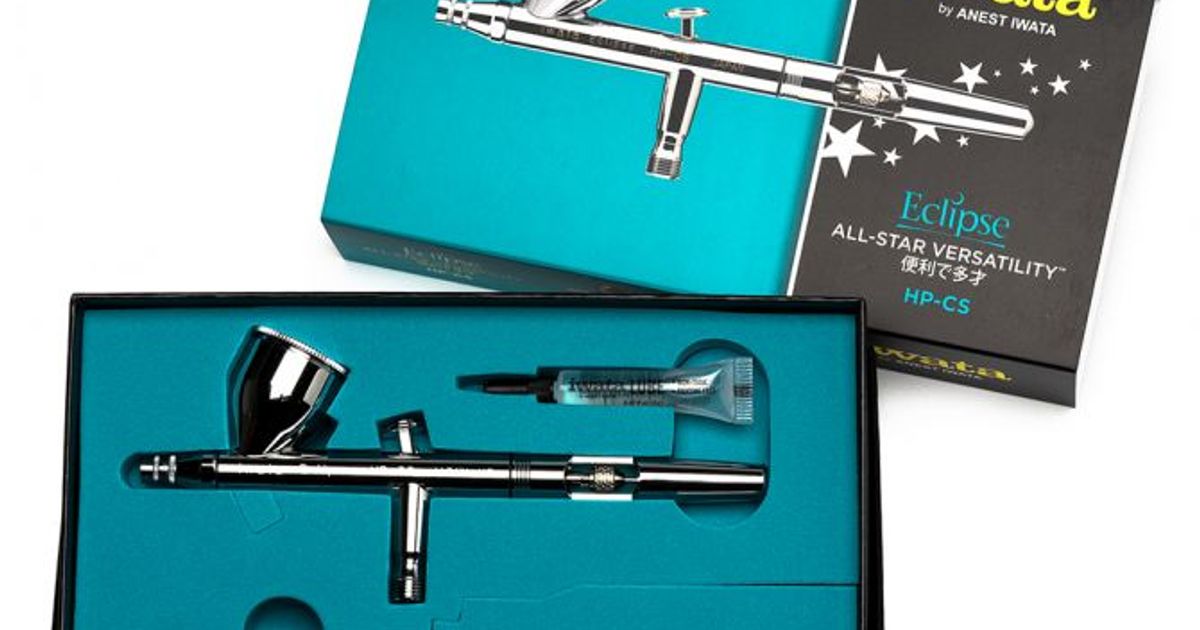 IWATA ECL4500 Eclipse HP-CS Gravity Feed Dual Action Airbrush