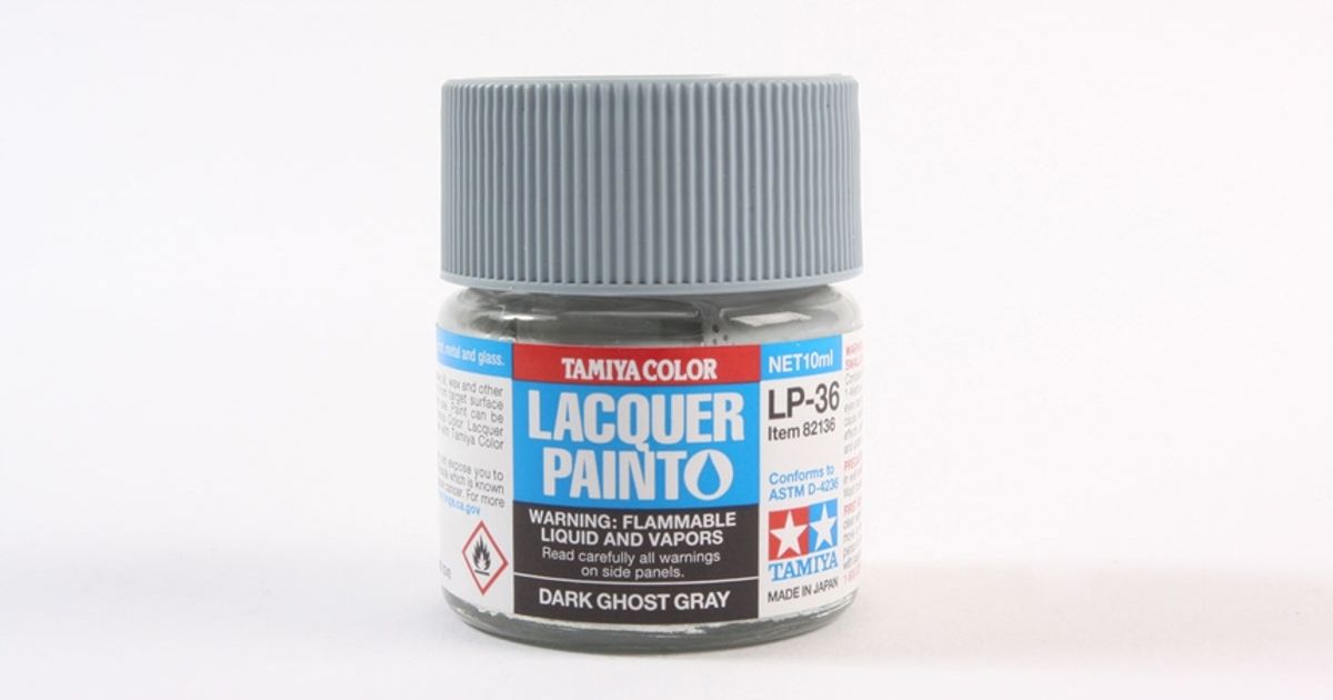 LACQUER LP-36 DARK GHOST GRAY 10Ml Bottle