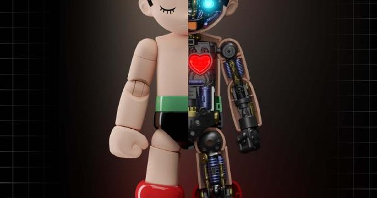 TRON Model kit 02001 Astro le petit robot