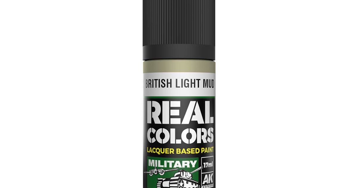 AK Interactive Real Colors 872 British Light Mud 17 ml.