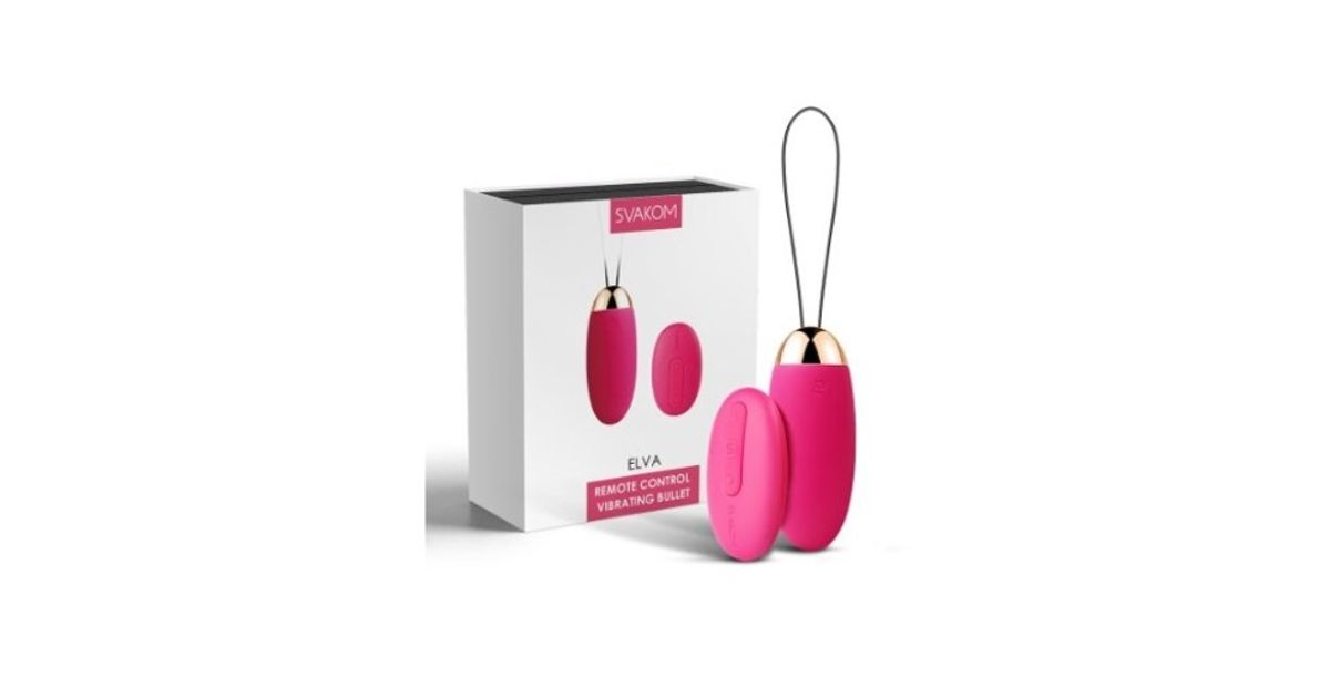 Elva Remote Control Vibrating Bullet