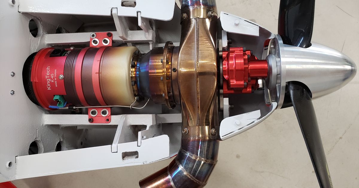 Turbine Engine mount (Turbo Beaver 103")