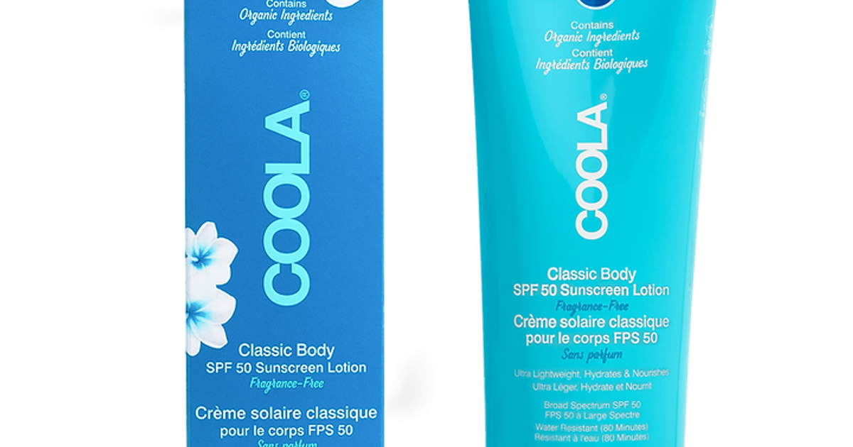 COOLA SPF 50 Fragrance-Free Body Sunscreen