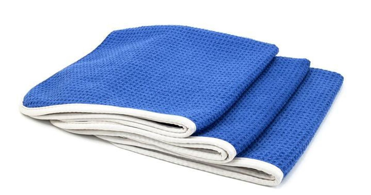 Autofiber [No Streak Freak] Linge Microfibre Gaufré pour Vitres