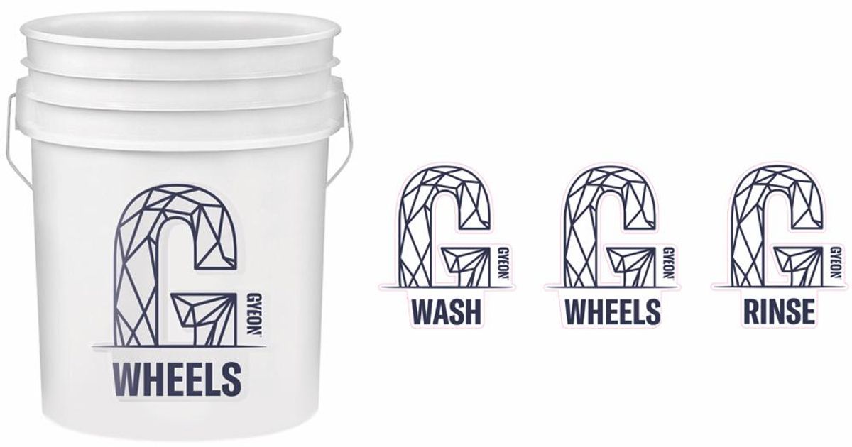 GYEON Wash Bucket Stickers Set