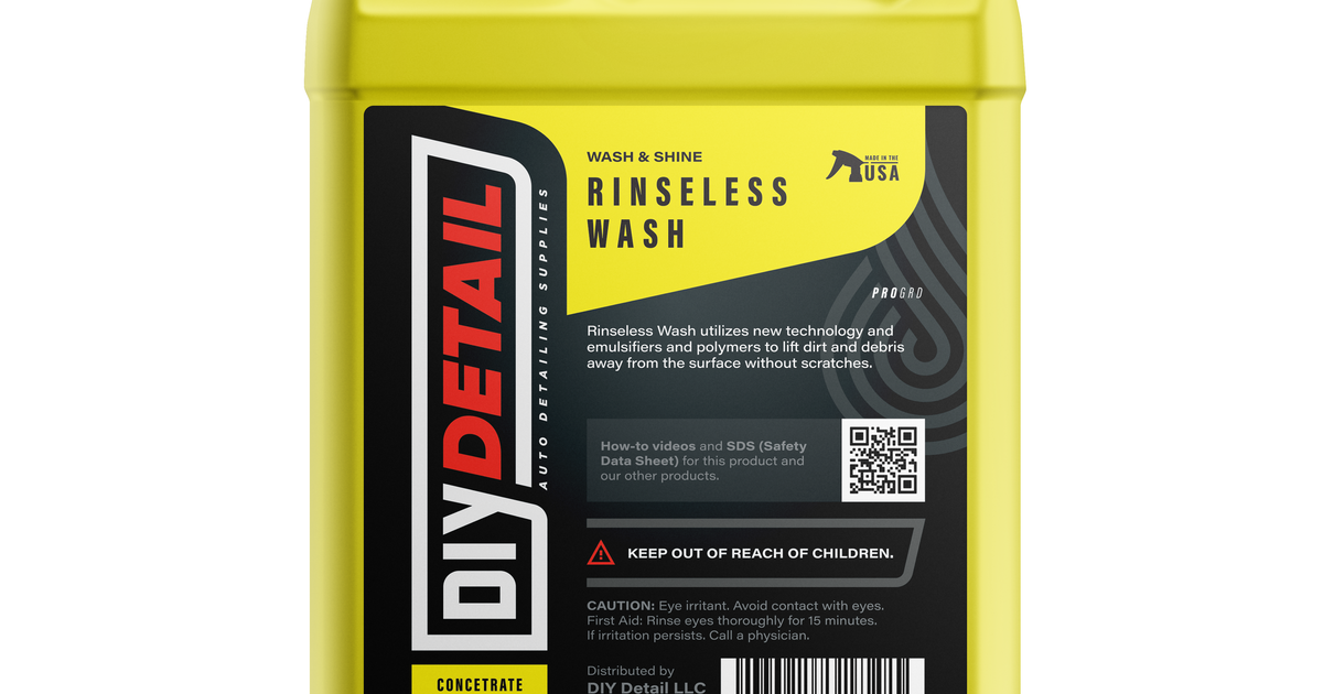DIY Rinseless Wash 1 Gallon