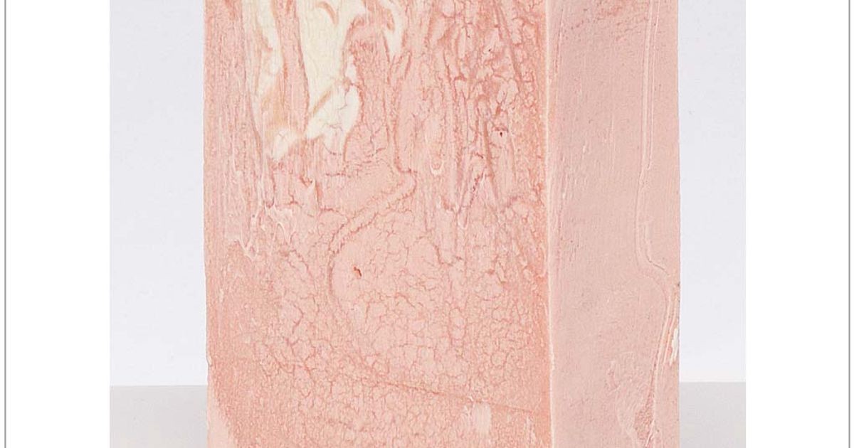 Savon procédé à froid à la rose et au lait