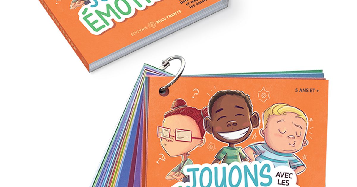 Jouons avec les émotions (2e édition) - Cartons psychoéducatifs | Midi ...