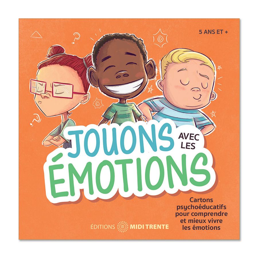 Jouons avec les émotions (2e édition) - Cartons psychoéducatifs | Midi ...