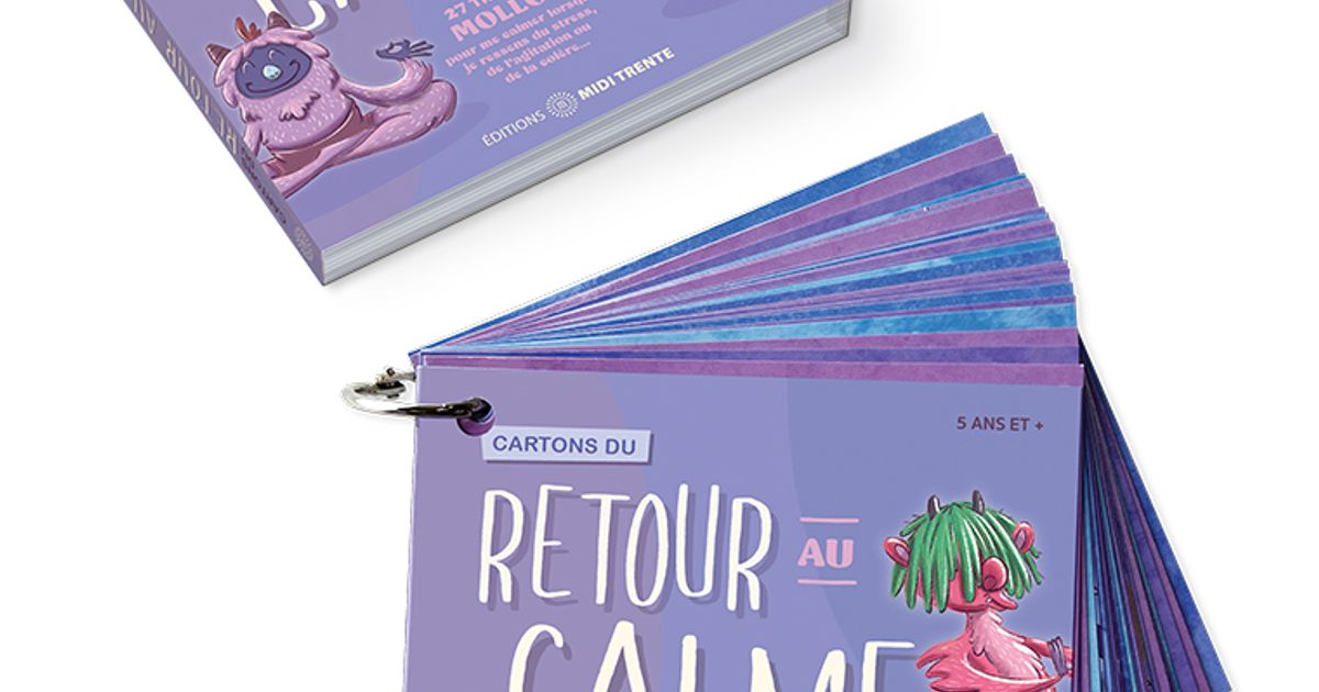 Retour au calme - Cartons psychoéducatifs (2e édition) | Éditions Midi ...