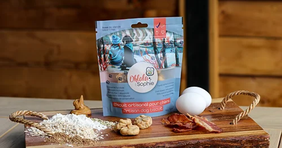 Biscuits artisanals pour chiens | Maple Baconator