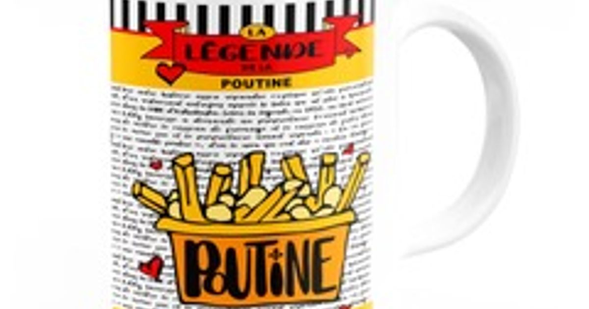 La légende de la poutine Mug